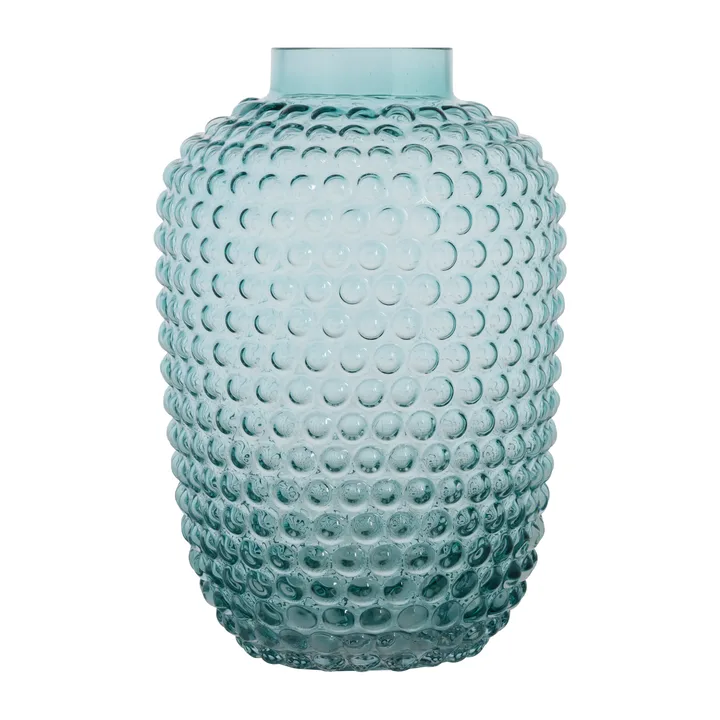 Blauwe vaas - Shop Design → NordicNest.nl
